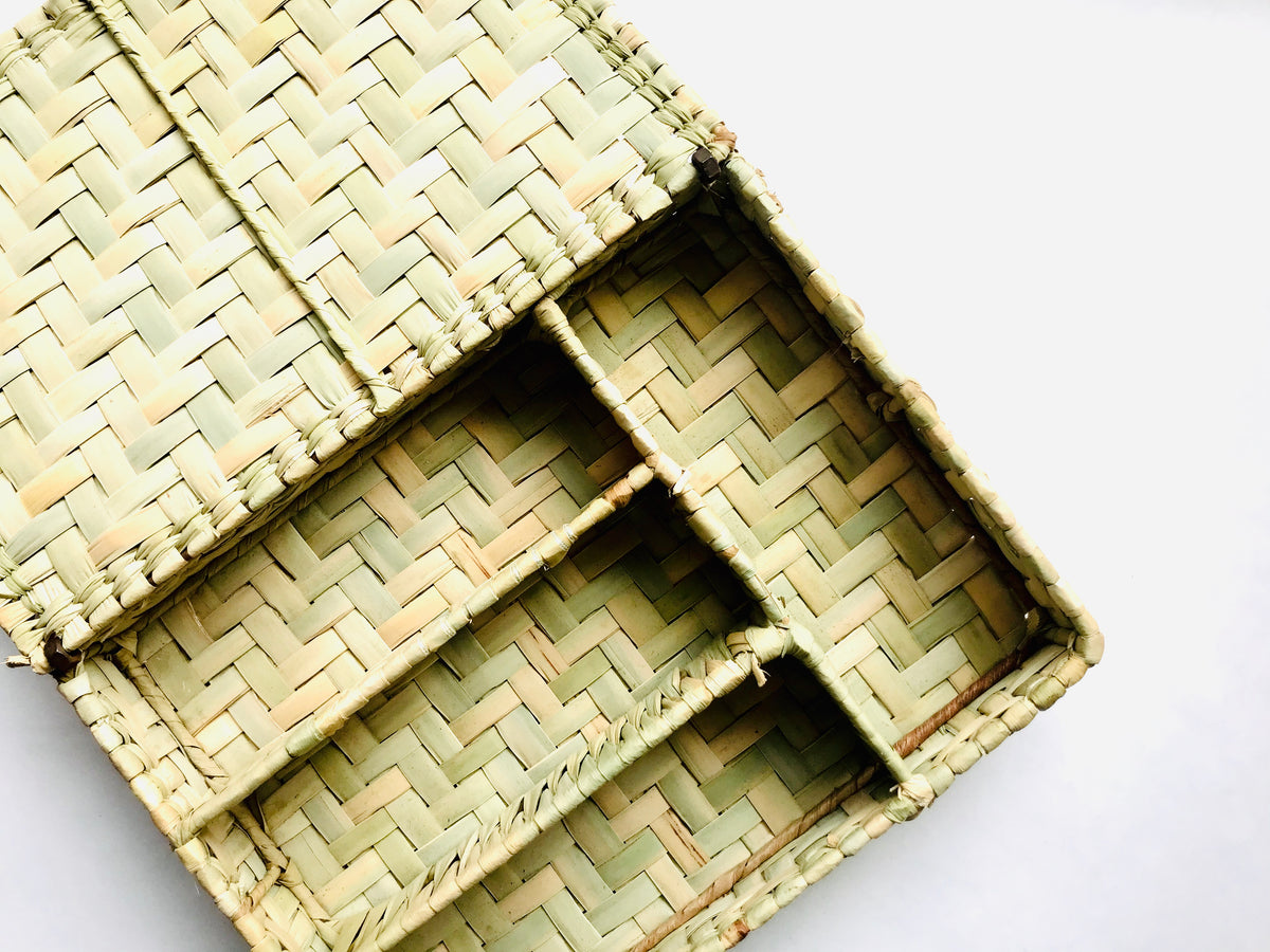Tule Fiber Box for Utensils — Mexico1492
