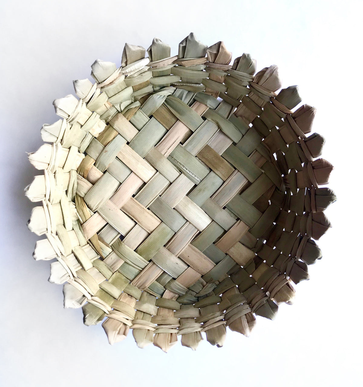 Tule Fiber Bread or Tortilla Basket — Mexico1492