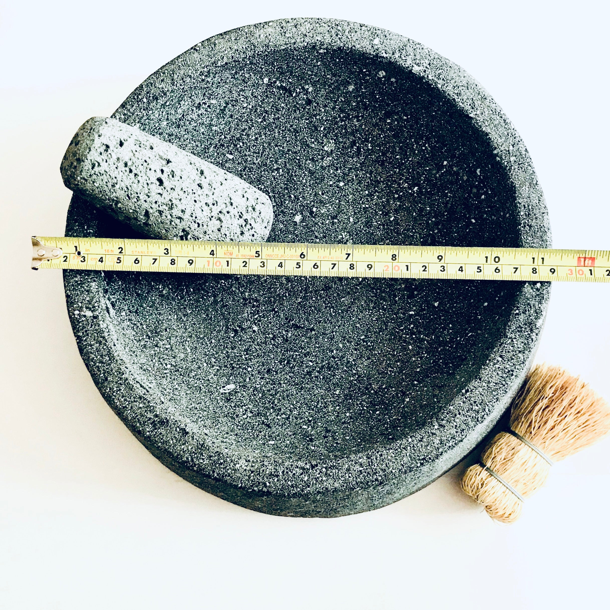 Volcanic Mortar & Pestle - Molcajete - Angular Base - Large 12 ...